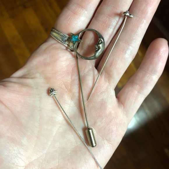 Vintage | Jewelry | Vintage Sterling Silver Stick Pins | Poshmark